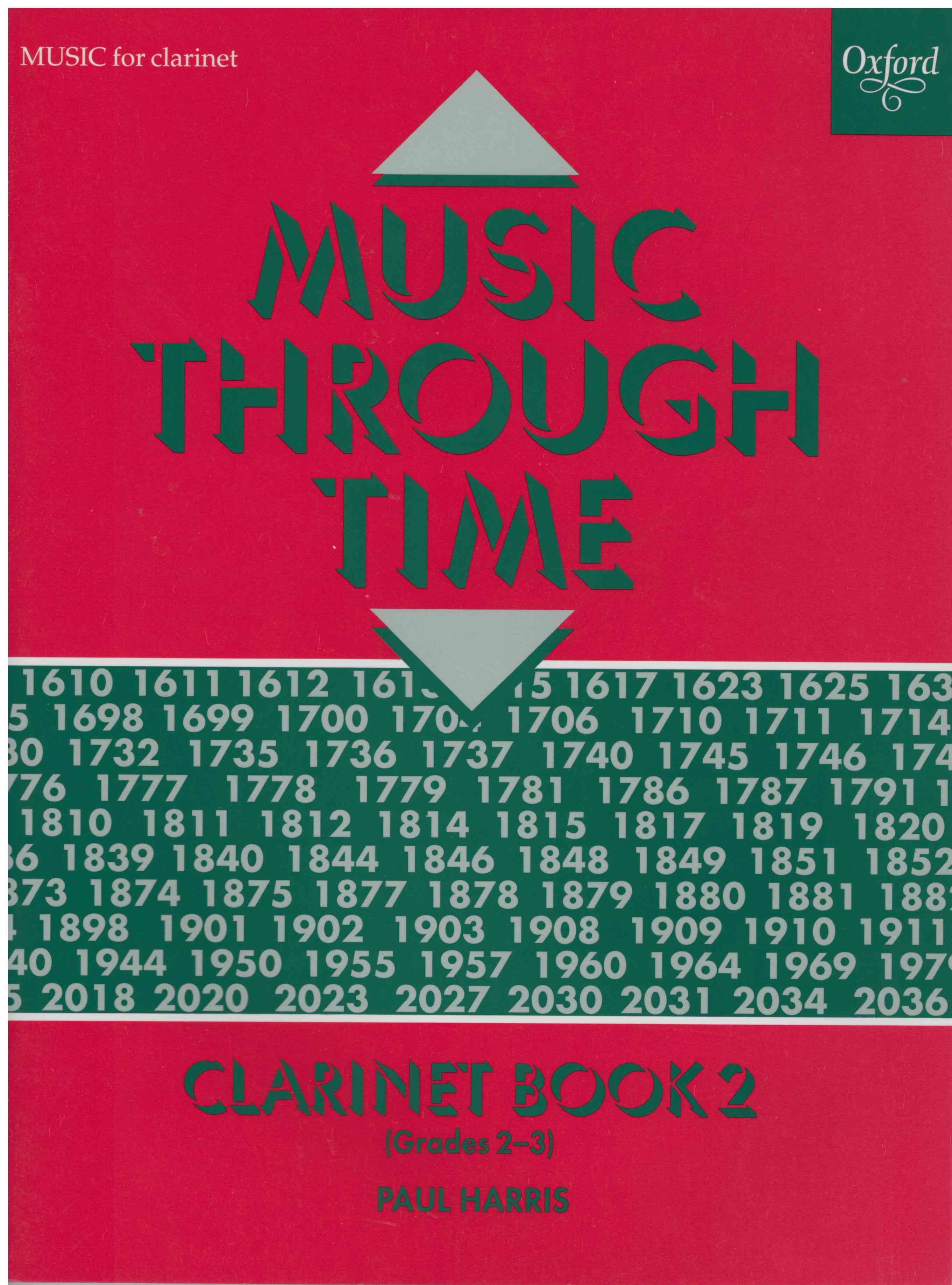 Music Through Time Book 2 - Clarinet & Piano - Music Book – Larch Music ...