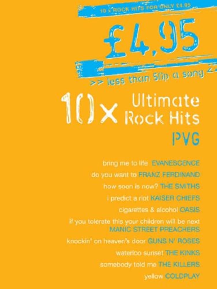 10 x Ultimate Rock Hits - PVG – Larch Music Ltd.
